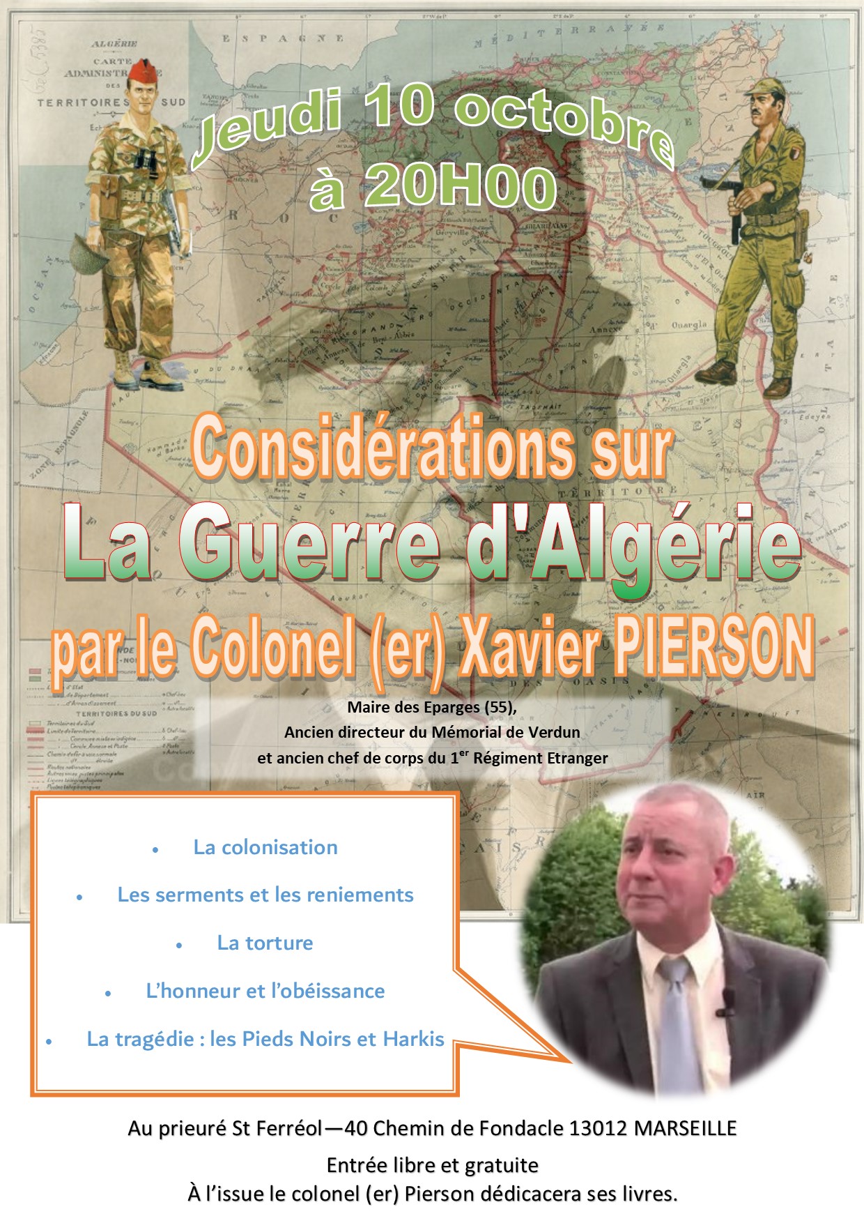 10 octobre 2019 à Marseille - Considérations sur la Guerre d'Algérie ...