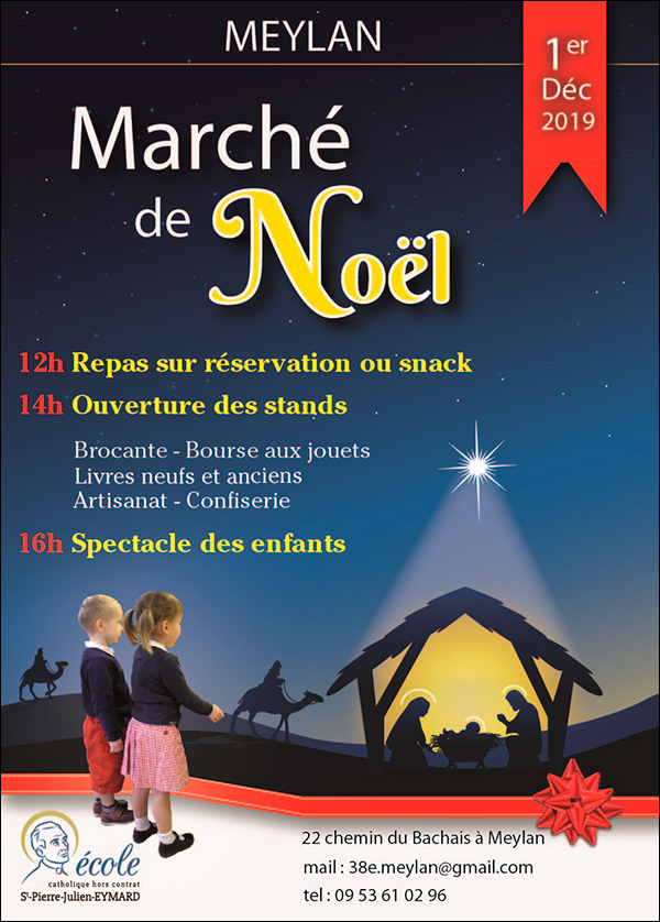 1er décembre 2019 à Meylan - Marché de Noël - medias-presse.info